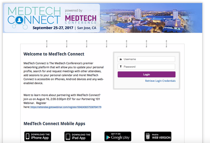 Partnering 101: Using MedTech Connect for partnering at The MedTech Conference